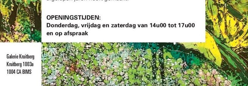Tentoonstelling batiks van kunstenaar Dan Ernst - 1104 en zo